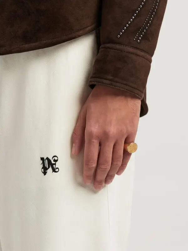 Palm Angels Monogram Signet Ring