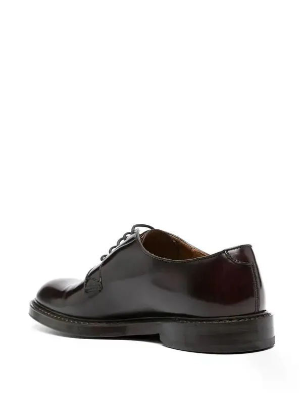 DOUCAL'S Panelled Leather Derby Shoes