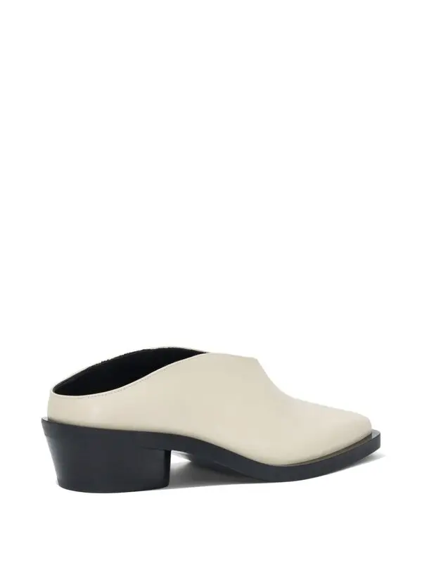 Proenza Schouler Bronco Leather Mules