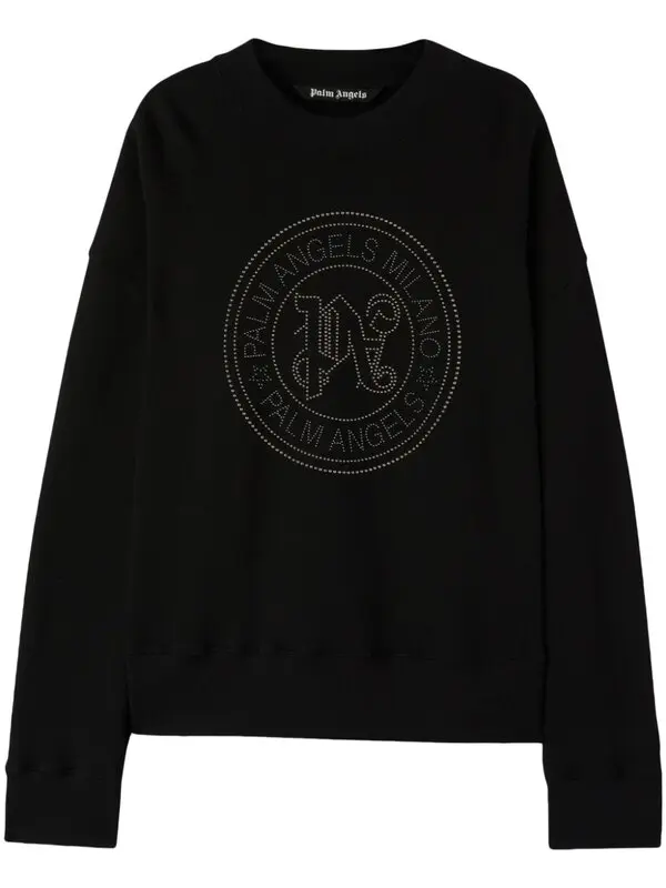 Palm Angels Milano Studded Sweatshirt