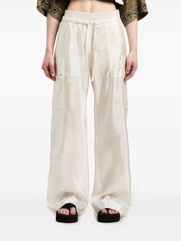 Palm Angels Satin Parachute Trousers