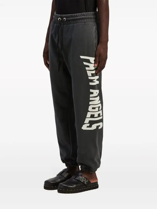 Palm Angels City Washed-effect Track Pants