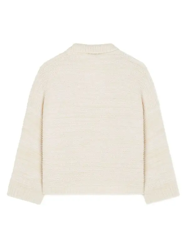 Alanui Bright Hues Ribbed-knit Polo Jumper