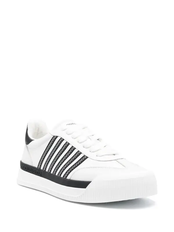 Dsquared2 New Jersey Lace-up Trainers - White