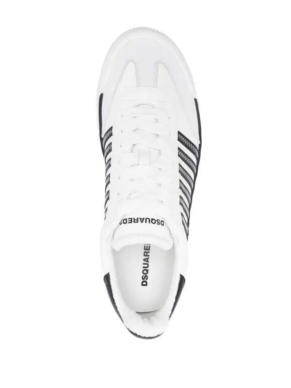 Dsquared2 New Jersey Lace-up Trainers - White