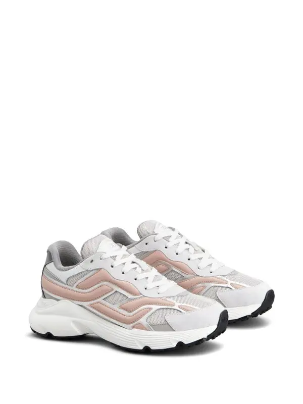 TOD'S Panelled Low-top Sneakers - Grey