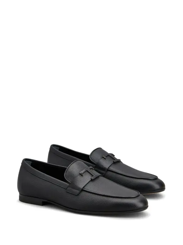 TOD'S T Timeless Leather Loafers
