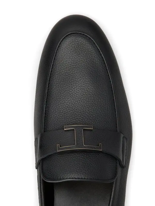 TOD'S T Timeless Leather Loafers