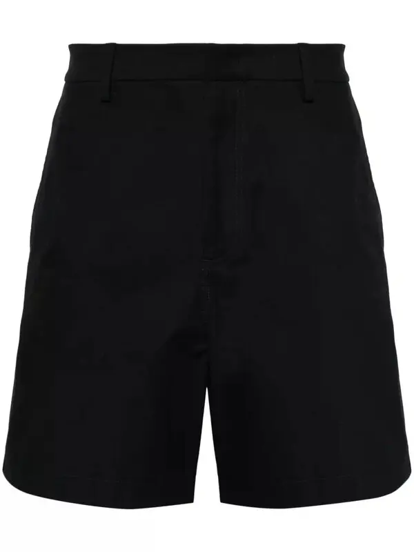 Valentino Garavani Canvas Bermuda Shorts - Black