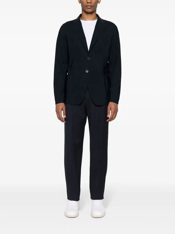 Herno Single-breasted Blazer - Blue