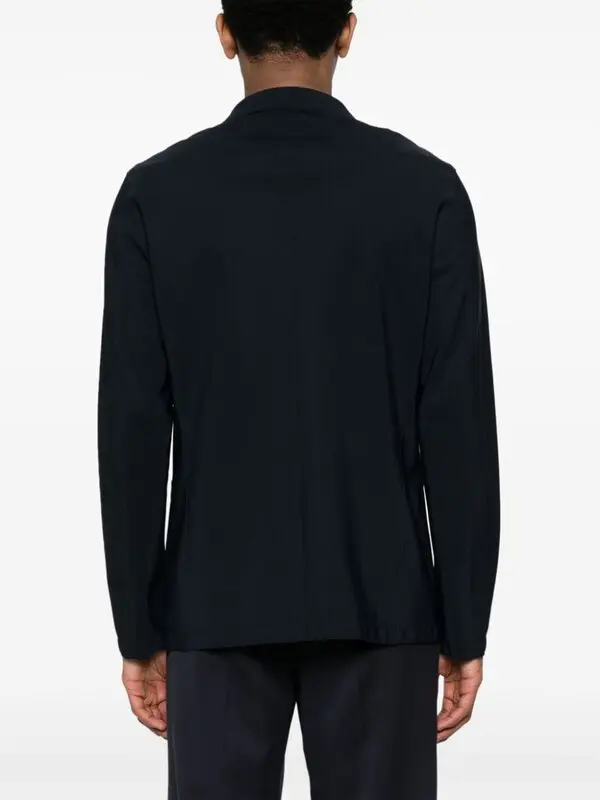 Herno Single-breasted Blazer - Blue