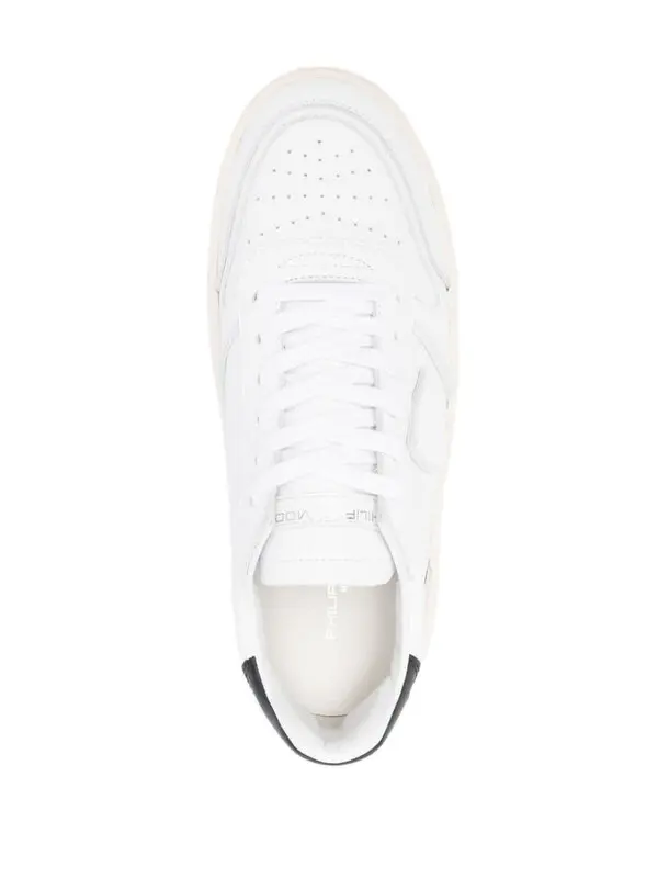 Philippe Model Temple Veau Leather Sneakers