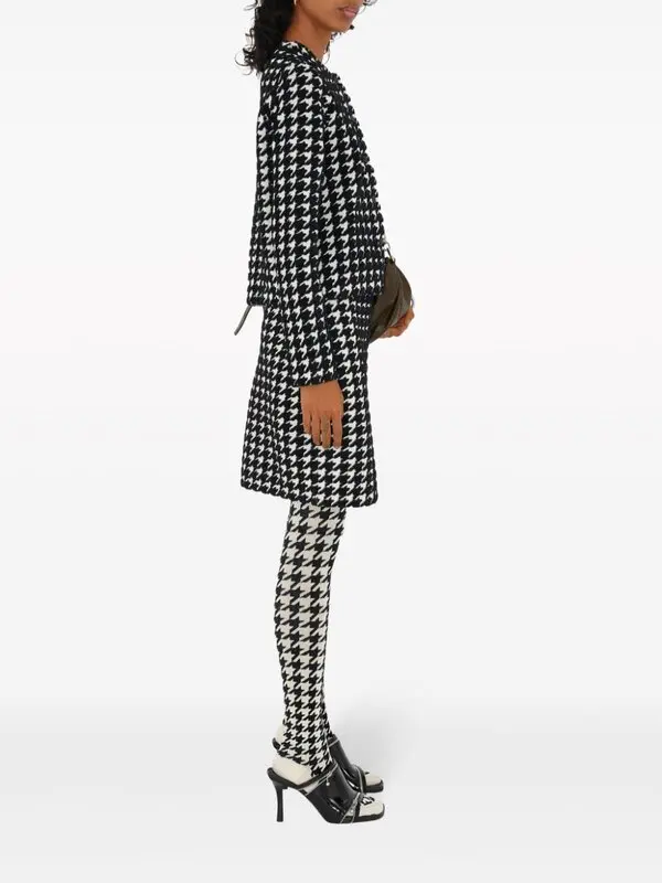 Burberry Houndstooth Crew-neck Jumper