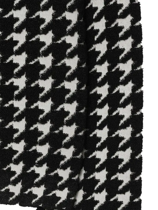 Burberry Houndstooth Crew-neck Jumper