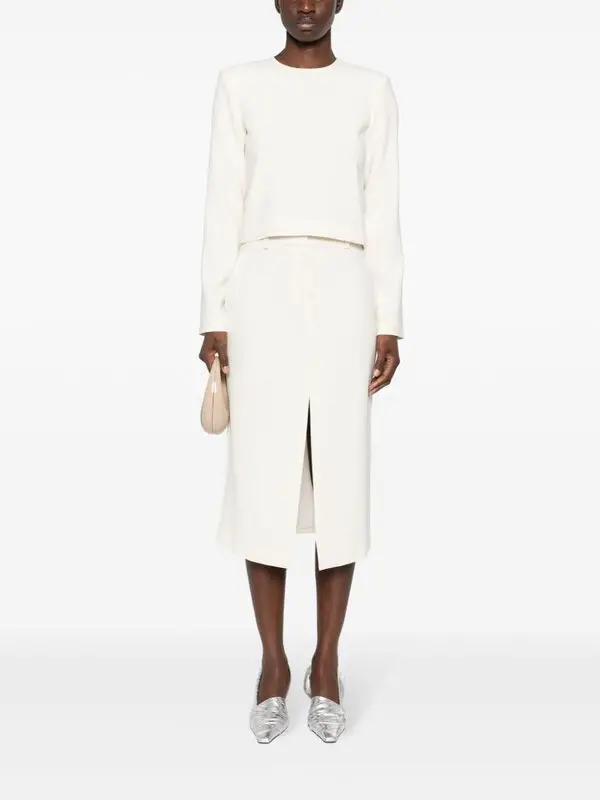 Theory Straight Skirt With Front Slit