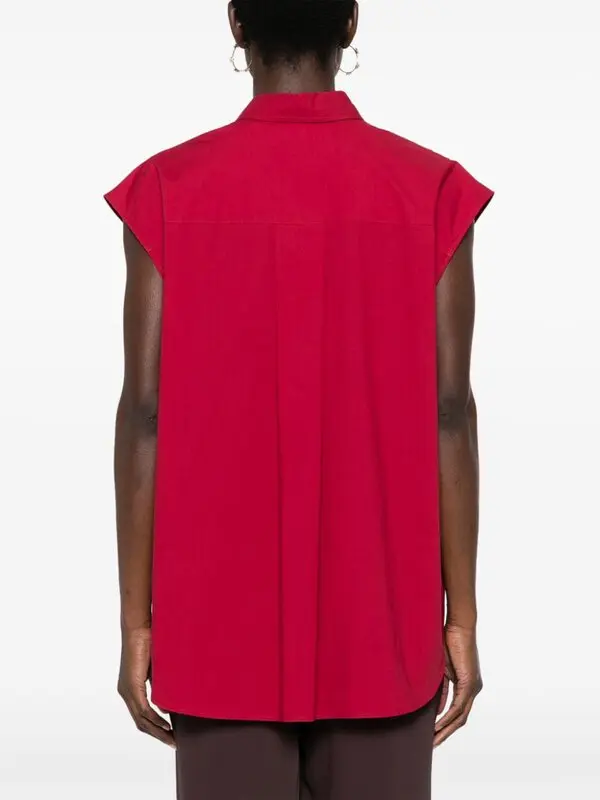 P.a.r.o.s.h Broderie Anglaise Cotton Shirt