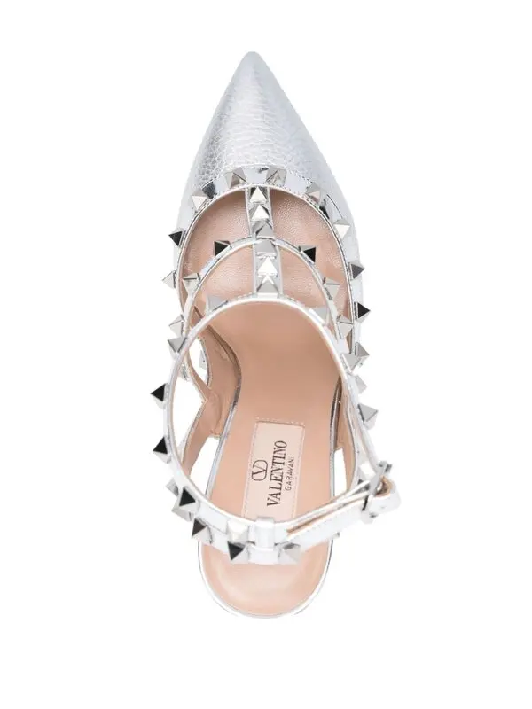 Valentino Garavani Rockstud 100mm Caged Pumps