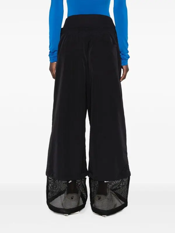 Off-White High-waist Wide-leg Trousers