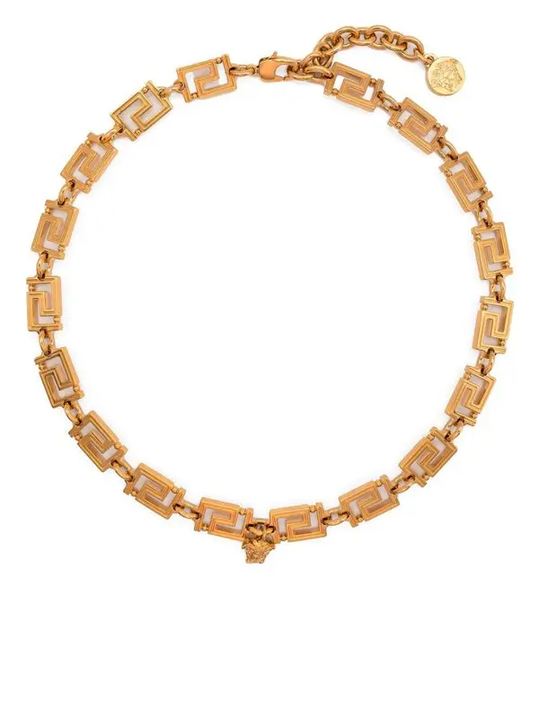 Versace Greca Chain Necklace