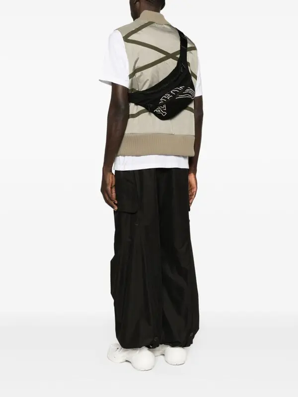 Y3 Logo-embroidered Belt Bag