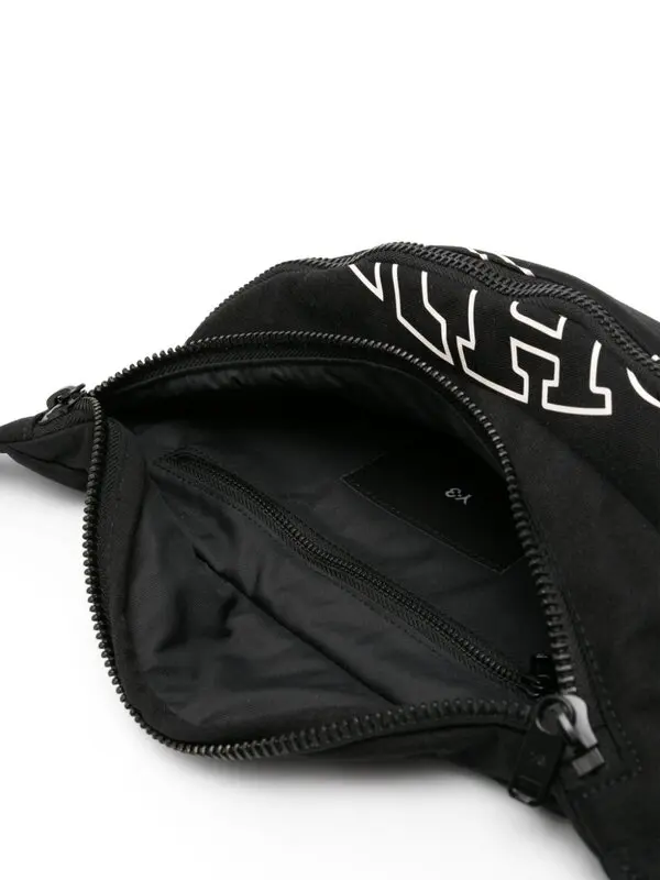 Y3 Logo-embroidered Belt Bag