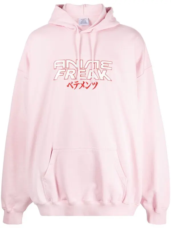 Vetements Anime Freak Cotton-blend Hoodie