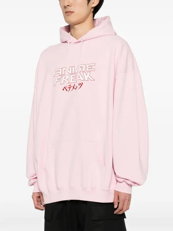 Vetements Anime Freak Cotton-blend Hoodie