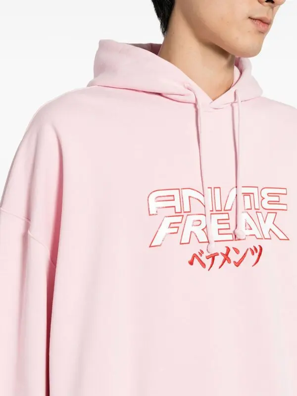 Vetements Anime Freak Cotton-blend Hoodie