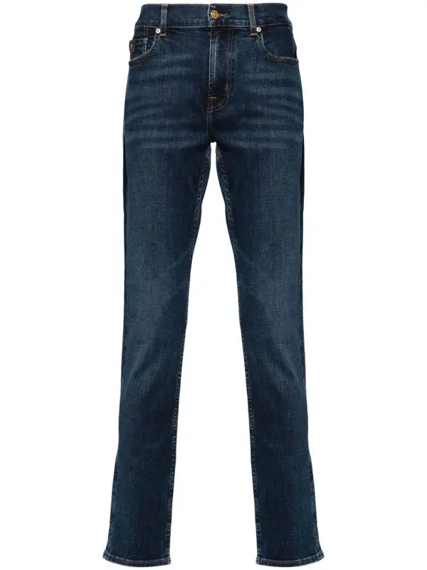 7 For All Mankind Paxtyn Mid-rise Skinny Jeans