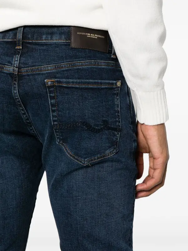 7 For All Mankind Paxtyn Mid-rise Skinny Jeans