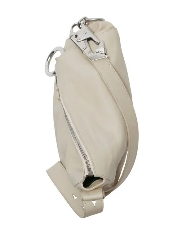 Burberry Small Knight Leather Shoulder Bag - Neutrals