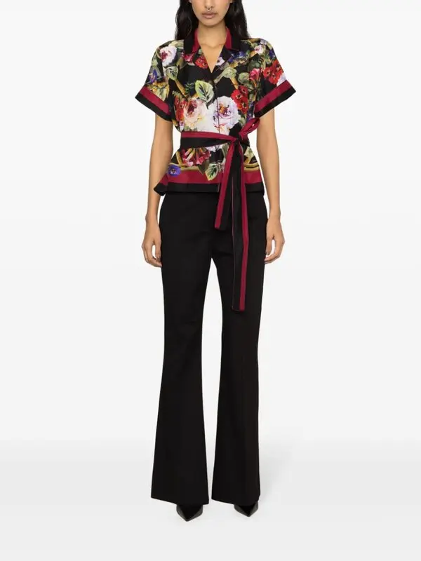 Dolce & Gabbana Mid-rise Flared Trousers