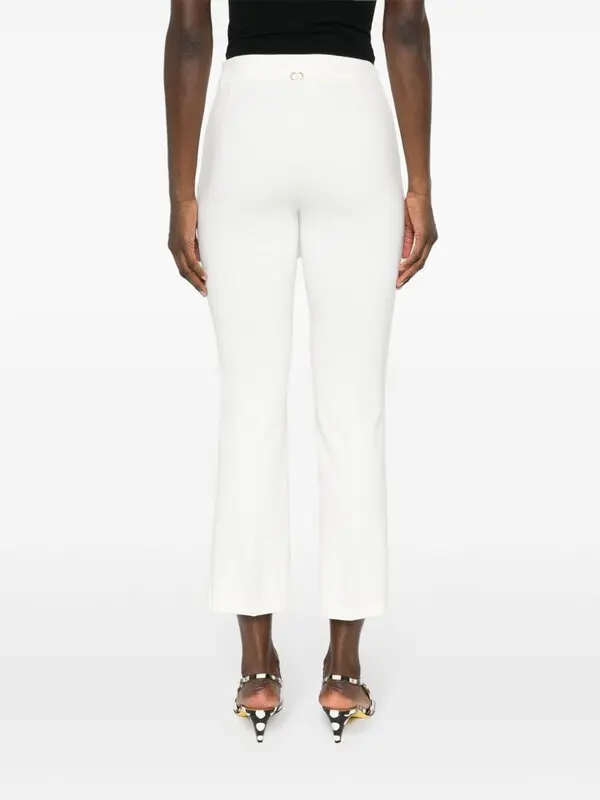 TWINSET Logo-plaque Straight-leg Trousers