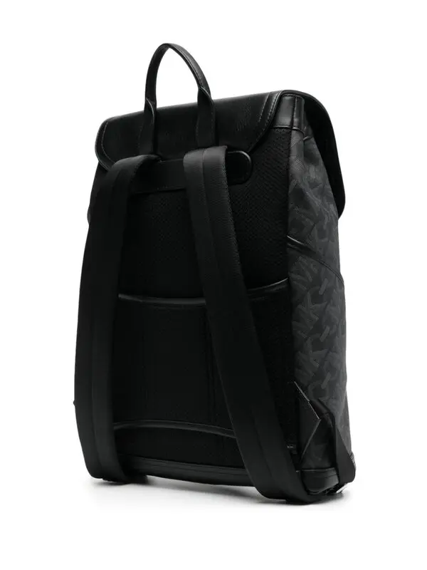 Michael Kors Hudson Empire Signature Logo Leather Backpack