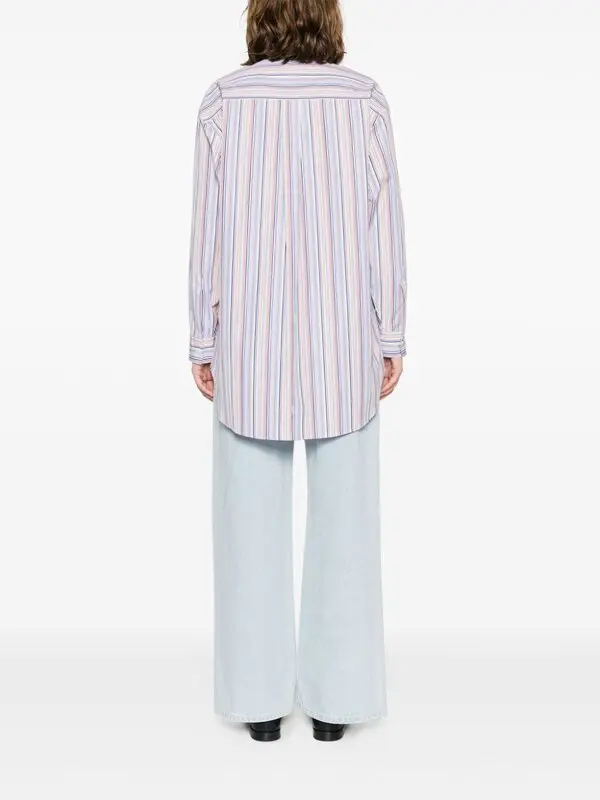 Etro Pegaso-embroidered Striped Shirt