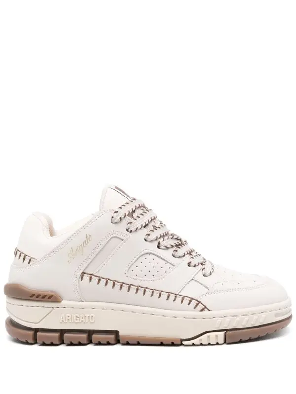 Axel Arigato Area Lo Leather Sneakers - Neutrals