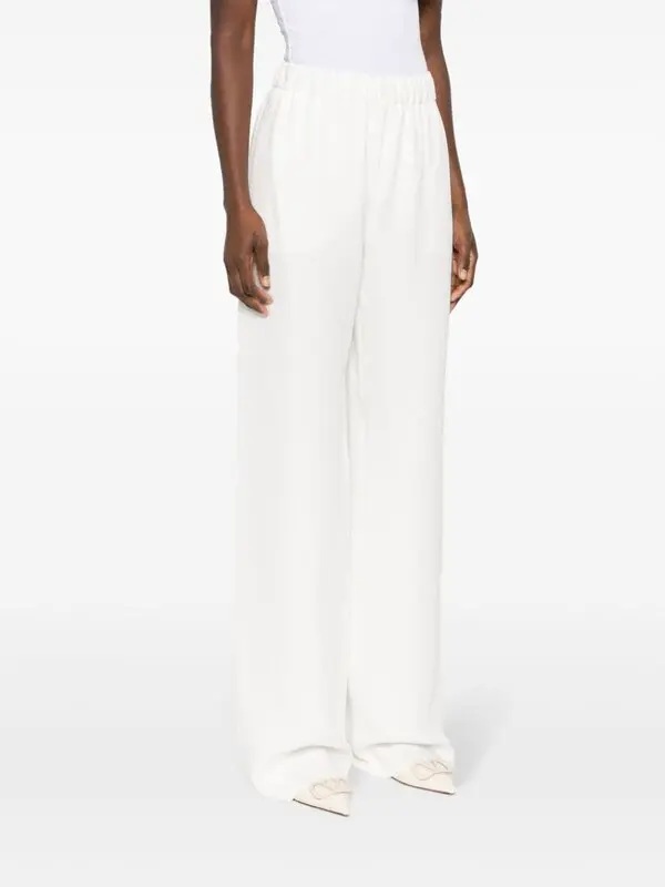 Valentino Garavani Cady Couture Trousers - White