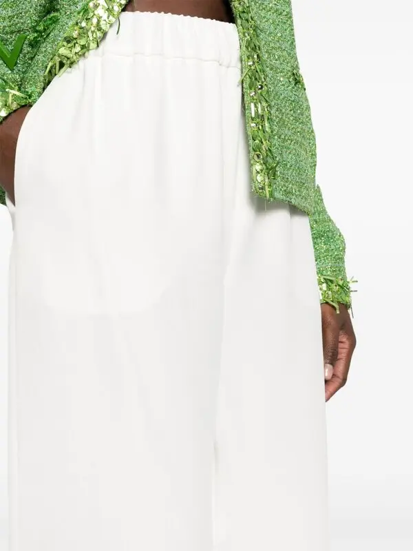 Valentino Garavani Cady Couture Trousers - White