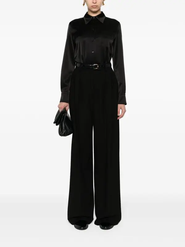 LANVIN Long Sleeve Satin Shirt