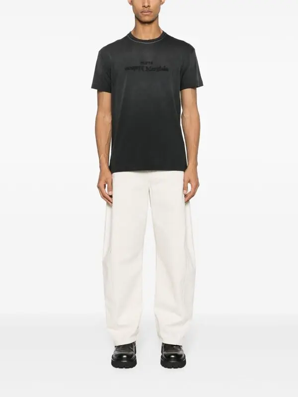 MAISON MARGIELA Reverse Logo T-shirt - Black