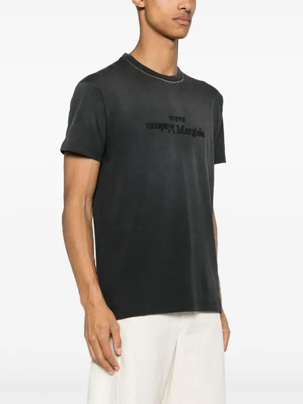 MAISON MARGIELA Reverse Logo T-shirt - Black