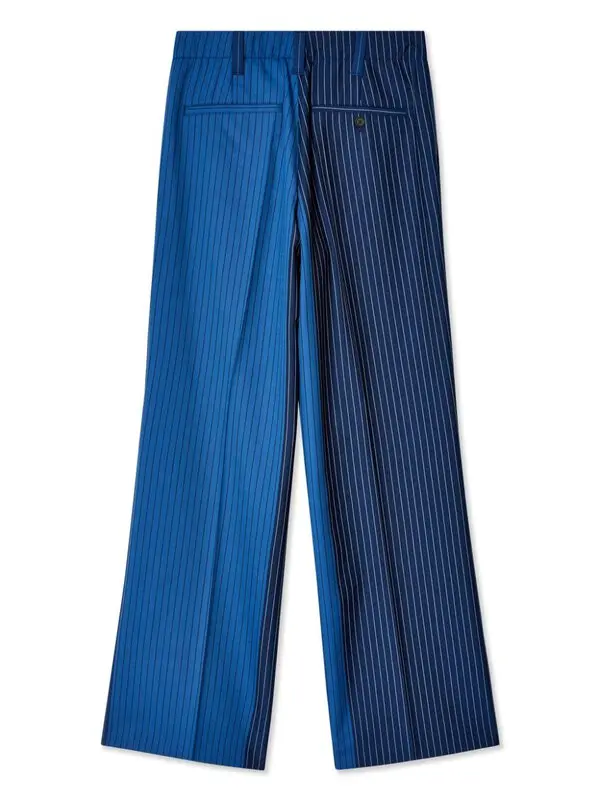 Marni Striped Straight Trousers