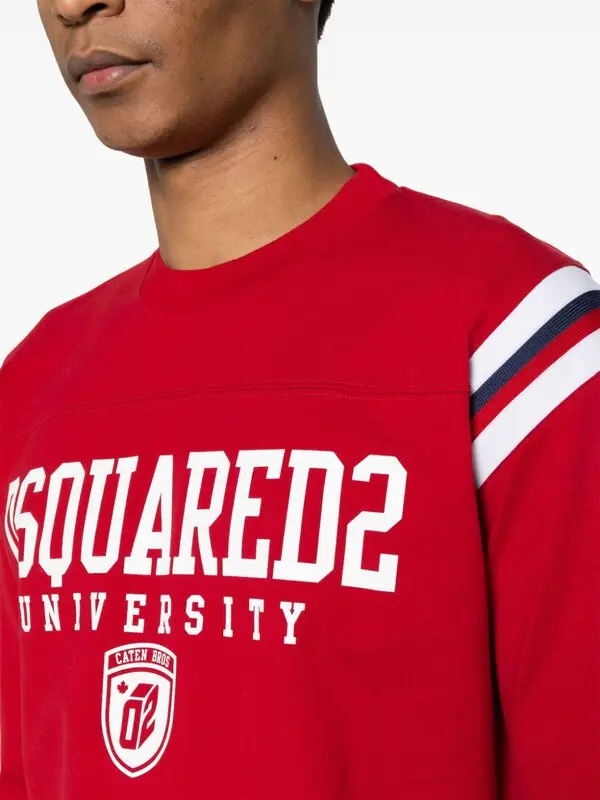 Dsquared2 Varsity Logo-print T-shirt