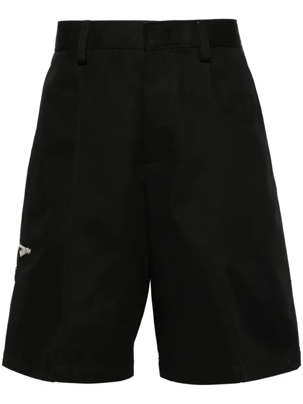LANVIN Tailored Cotton Shorts