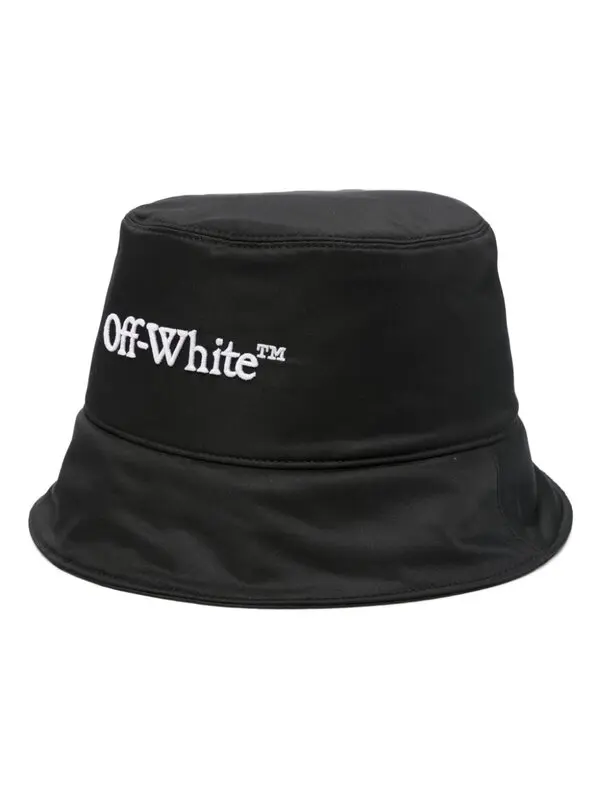 Off-White Bookish Bucket Hat - Black