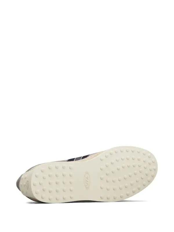 TOD'S Gommino Suede Loafers - Grey