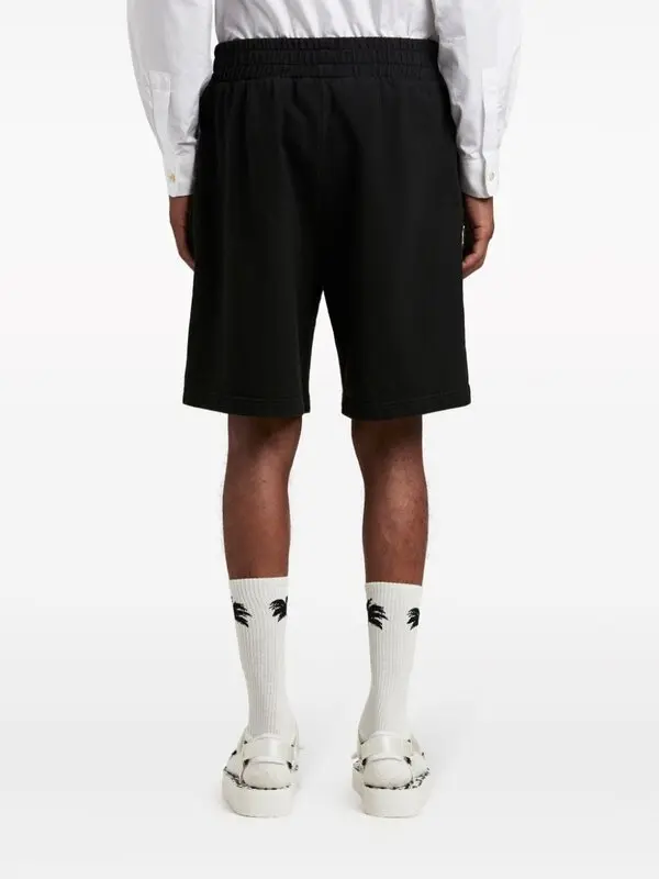 Palm Angels Logo-print Cotton Track Shorts