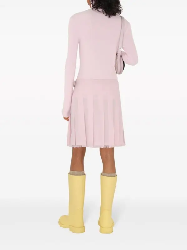 Burberry Equestrian Knight Patch Wool-blend Jumper - Pink
