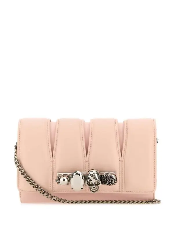 Alexander McQueen The Slash Leather Clutch