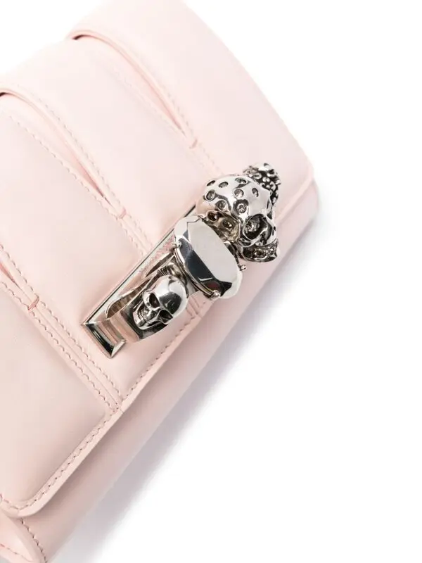 Alexander McQueen The Slash Leather Clutch